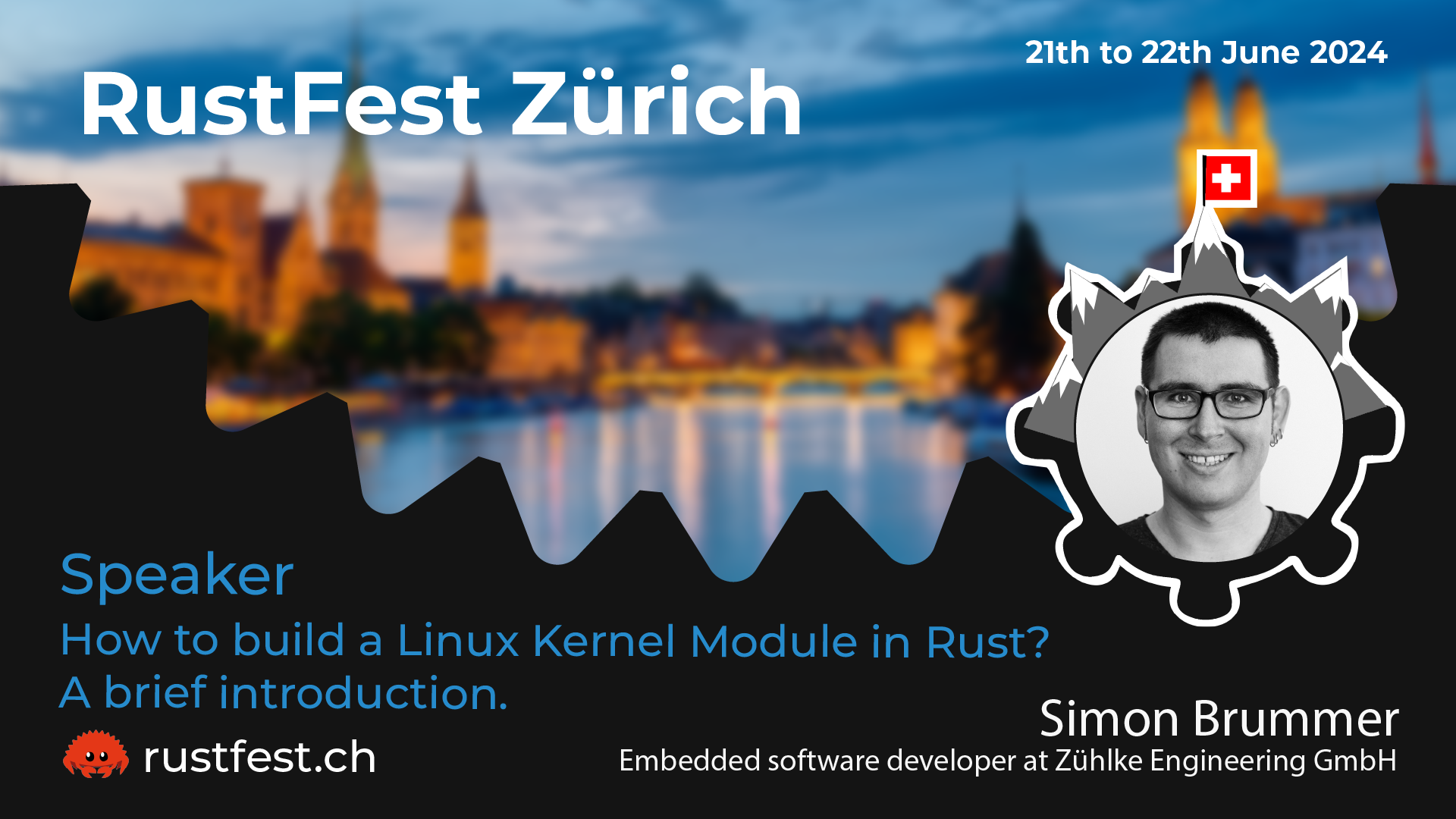 How To Build A Linux Kernel Module In Rust A Brief Introduction Rustfest Zürich 19th 24th